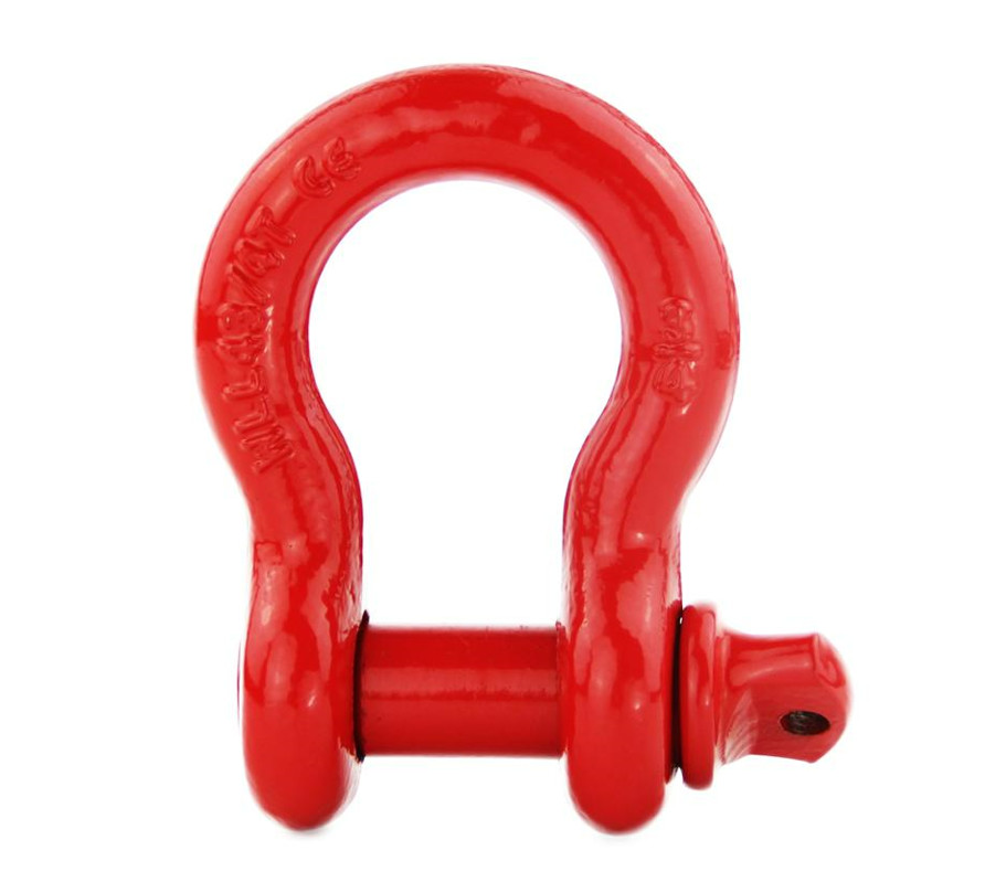 Forged Alloy Steel Bow Type Shackle Heavy Duty Galvanized Surface